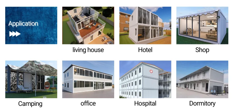 Prefabricated Houses Export Tiny House Modular Prefab Shenzhen ...