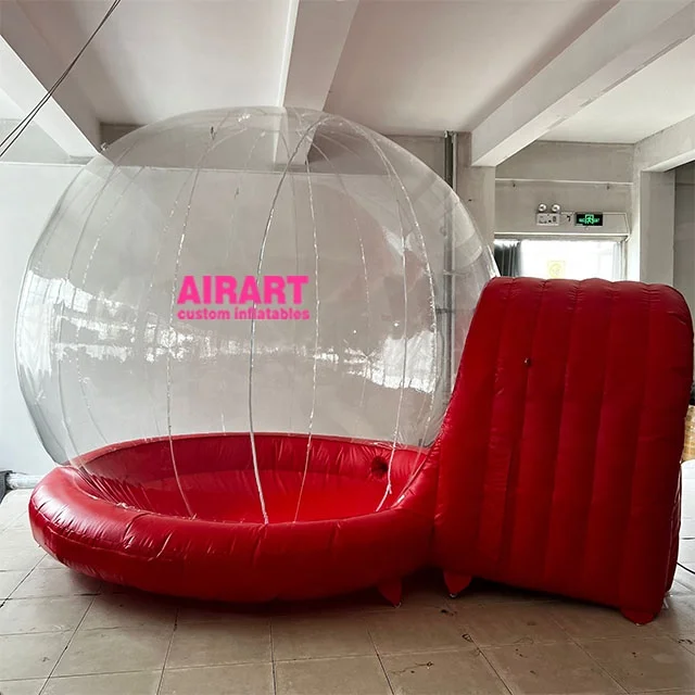 Inflatable Hockey Helmet Tunnel - Customizable Event Tent