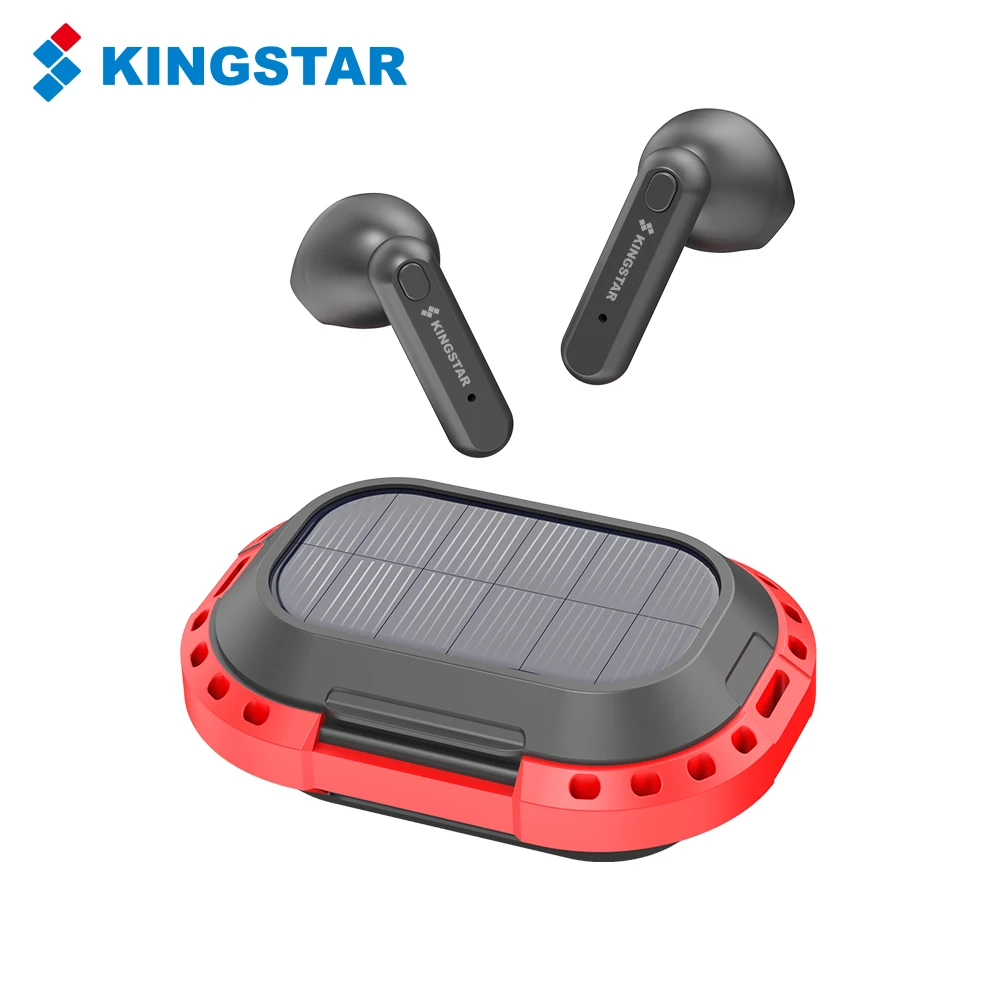 Waterproof Earbuds Running Solar Charging Earbuds In Ear Buds With ...