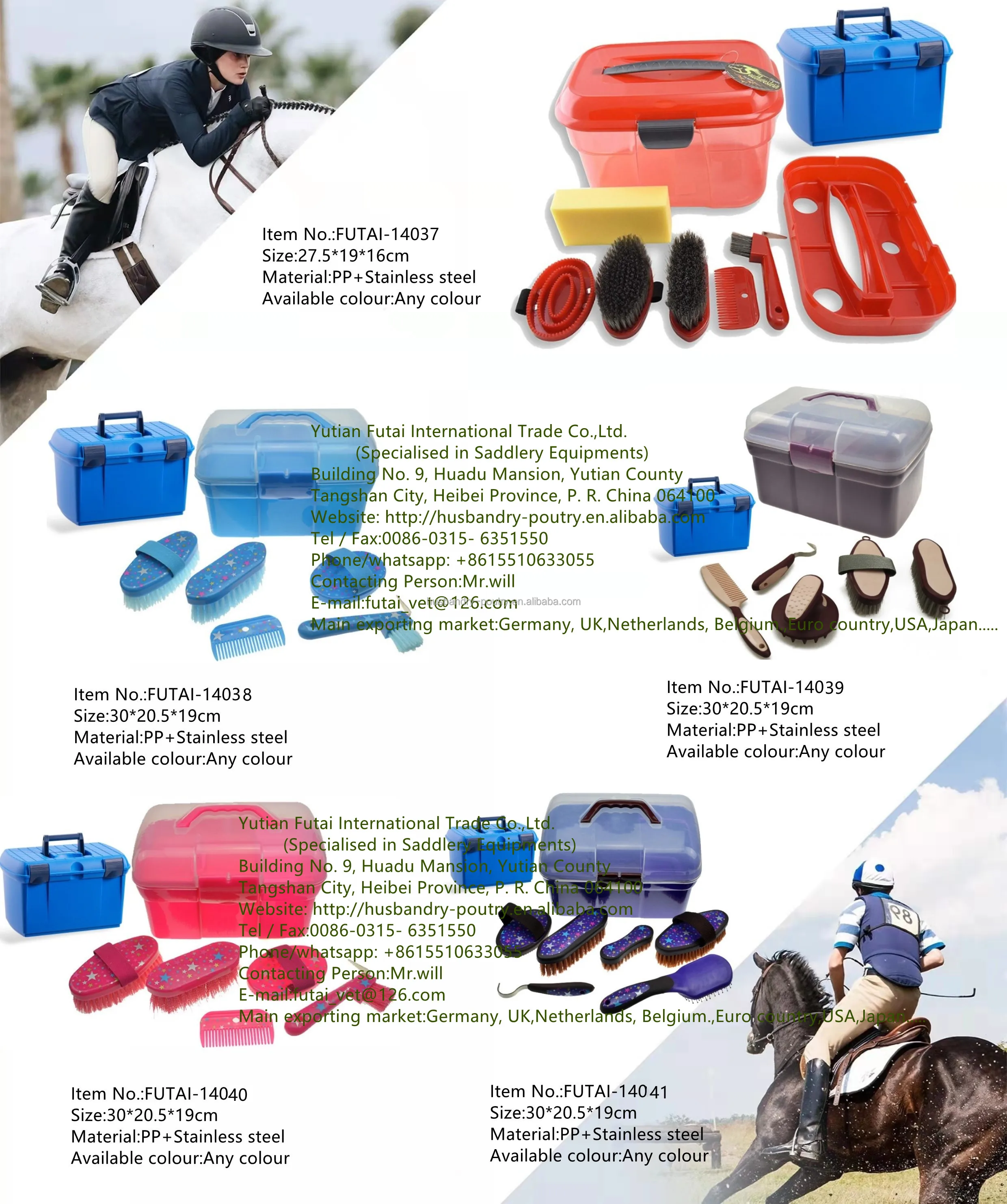 Horse Grooming Kits - Quality Brush Sets for Equestrians