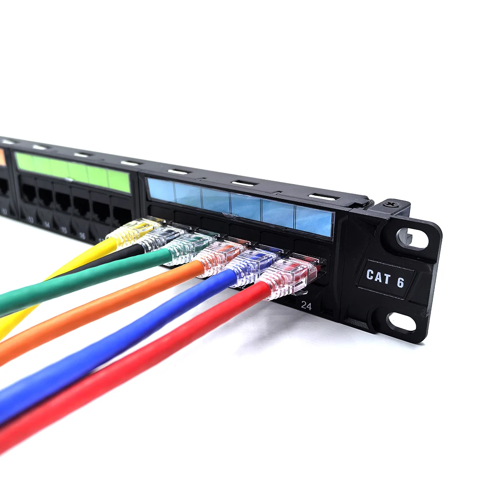 RJ45 CAT6 UTP Copper Conductor Indoor LAN Network Patch Cord Customized ...