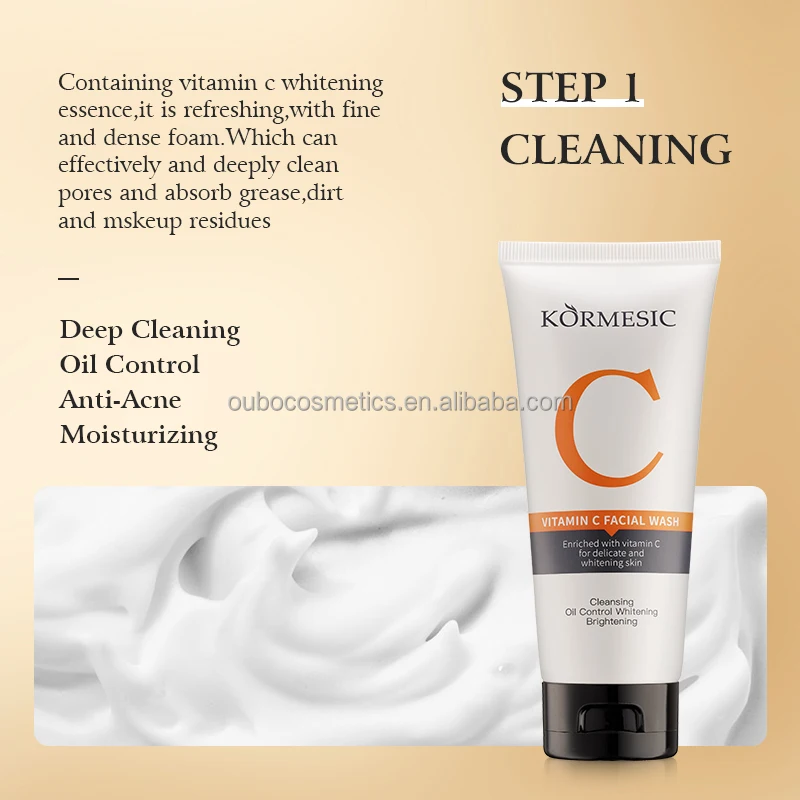 KORMESIC Facial Cleanser - Whitening & Deep Cleansing
