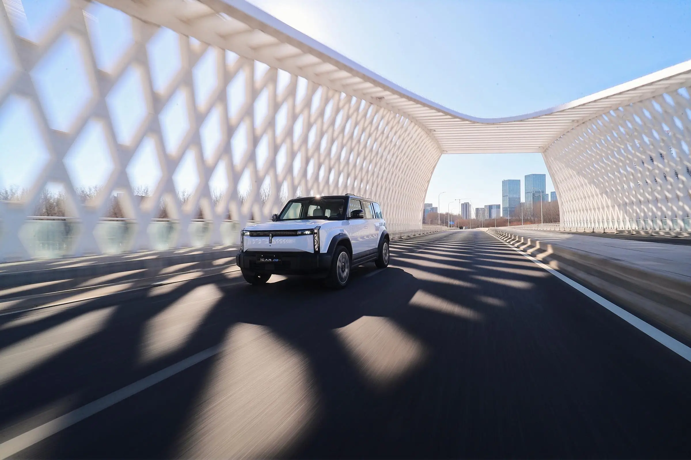 New Energy Electric Vehicle Chery Icar 03 401km Two-drive Standard Edition Pure Electric Long ...