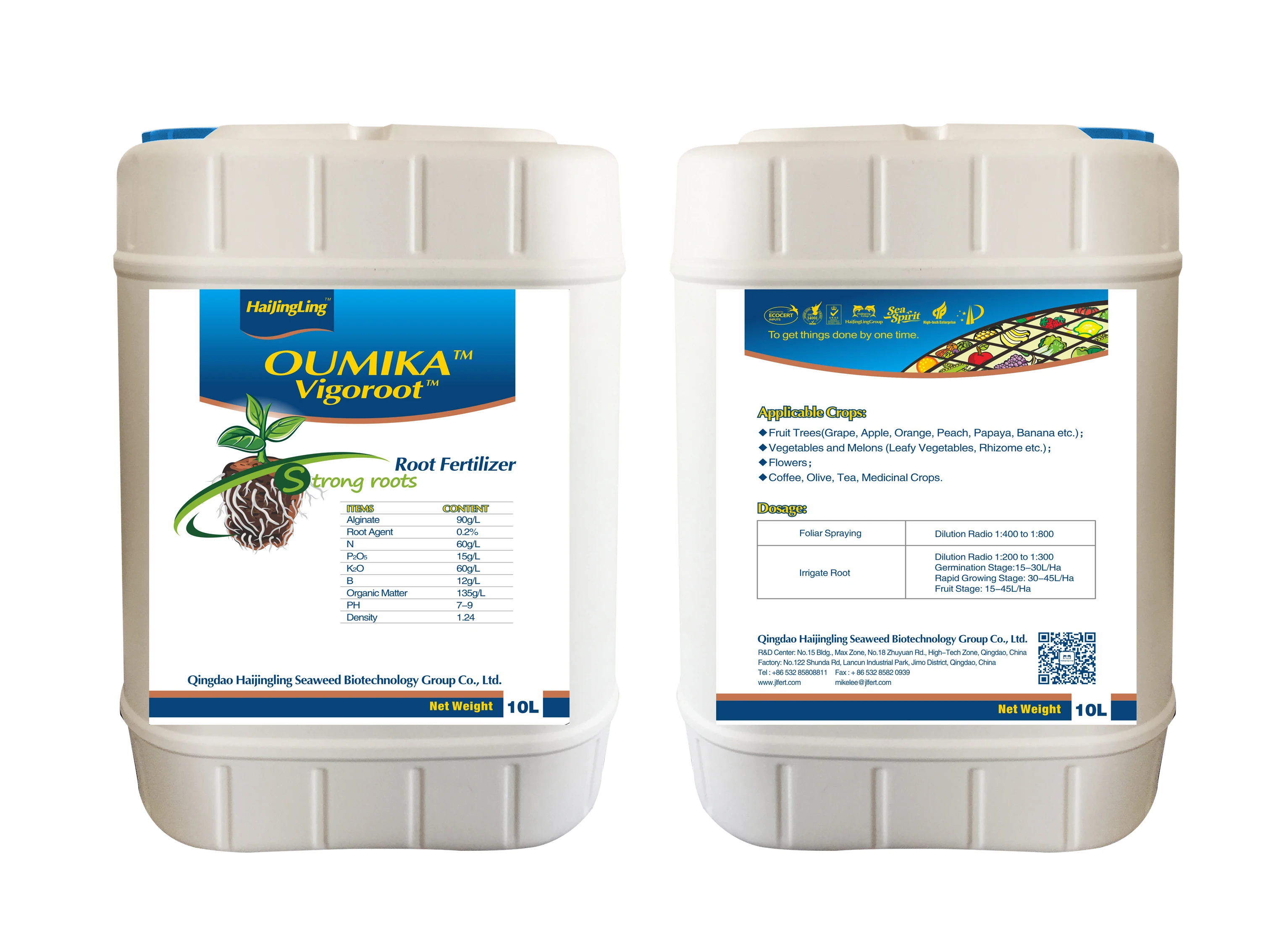 Humic and Fulvic Acid Liquid Fertilizer - Enhance Soil Health