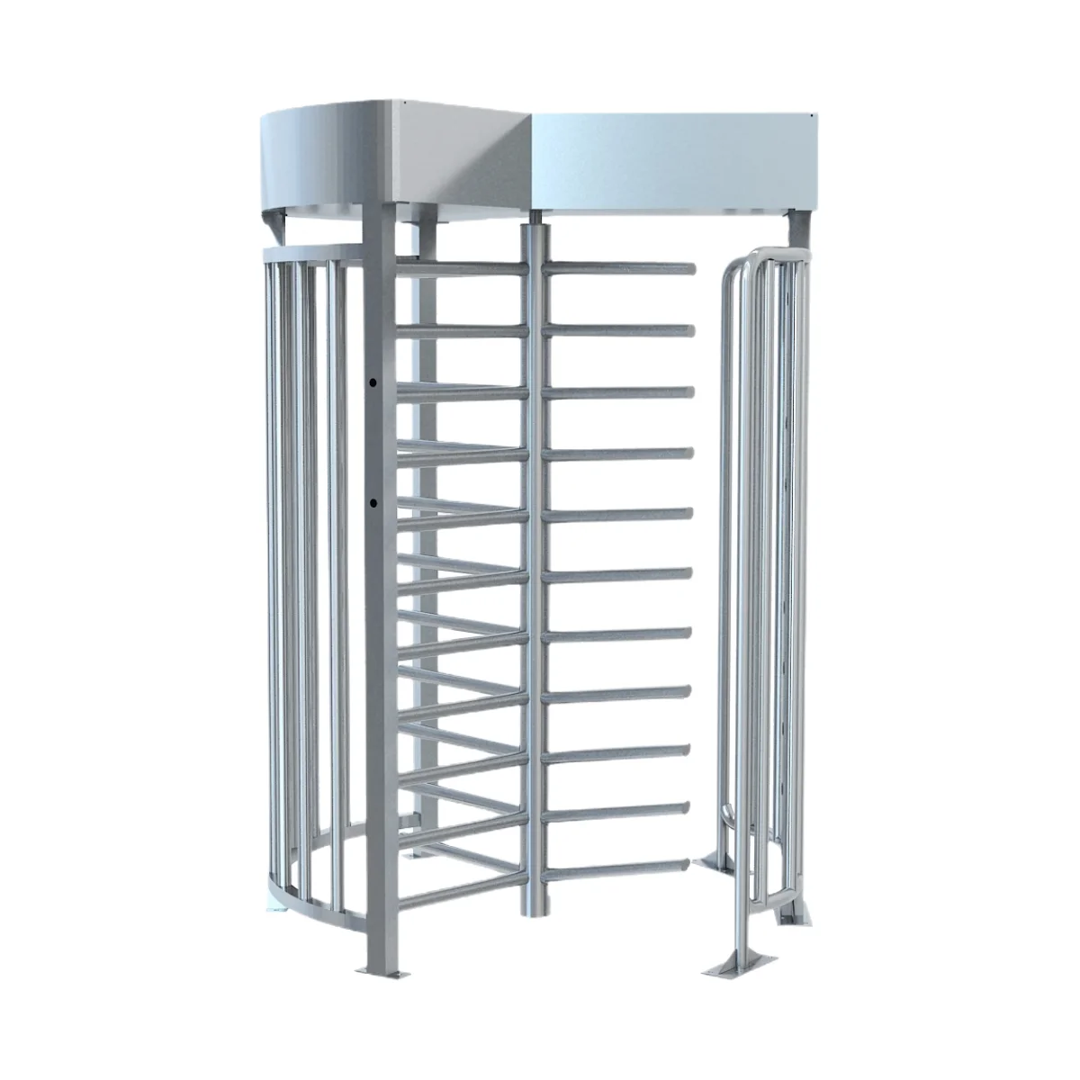Turnstile Revolving Id Card Access Control System Full Height Double ...