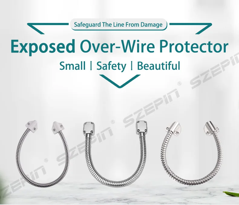 Electric Power Transfer Armored Cable Door Loop for Exposed Mounting