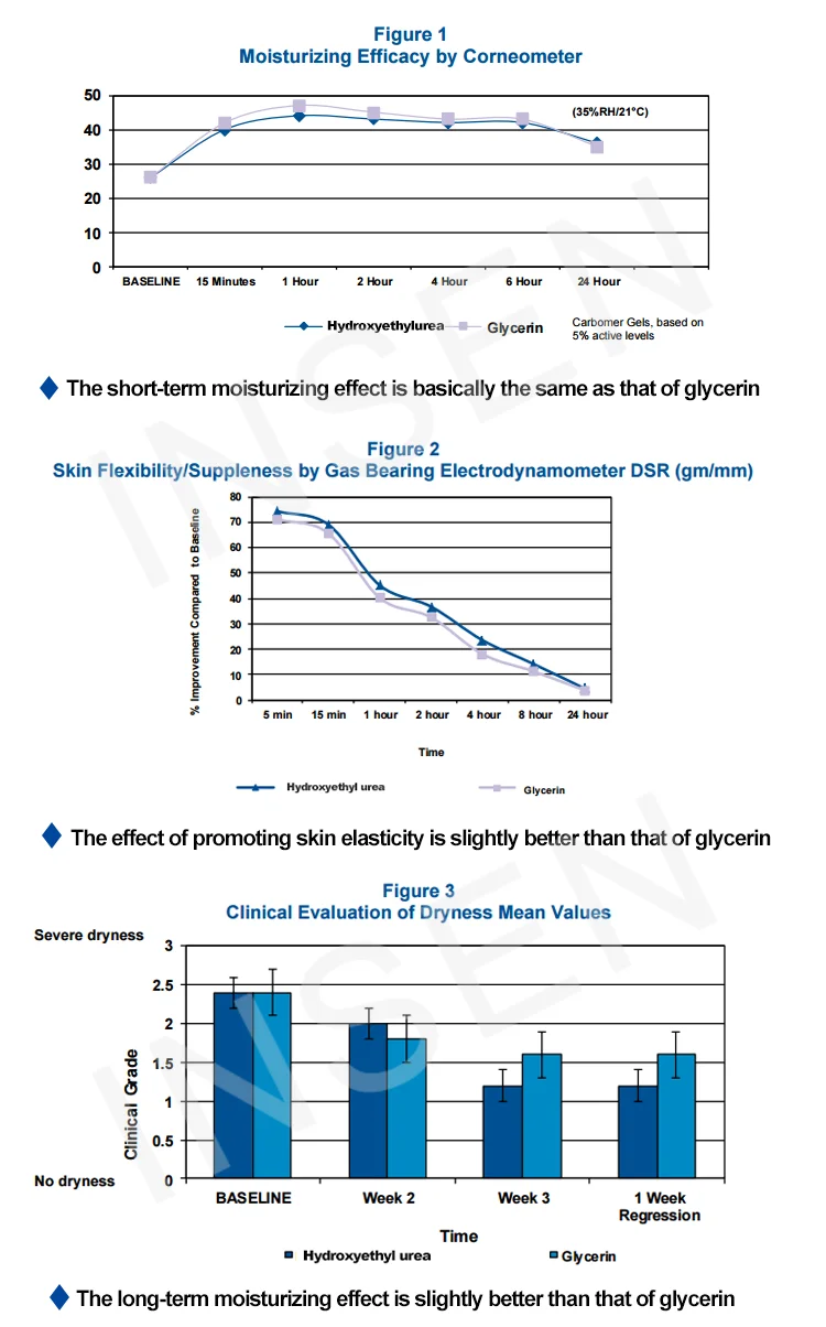 Insen Hydroxyethyl Urea Powder - High Moisturizing Efficiency