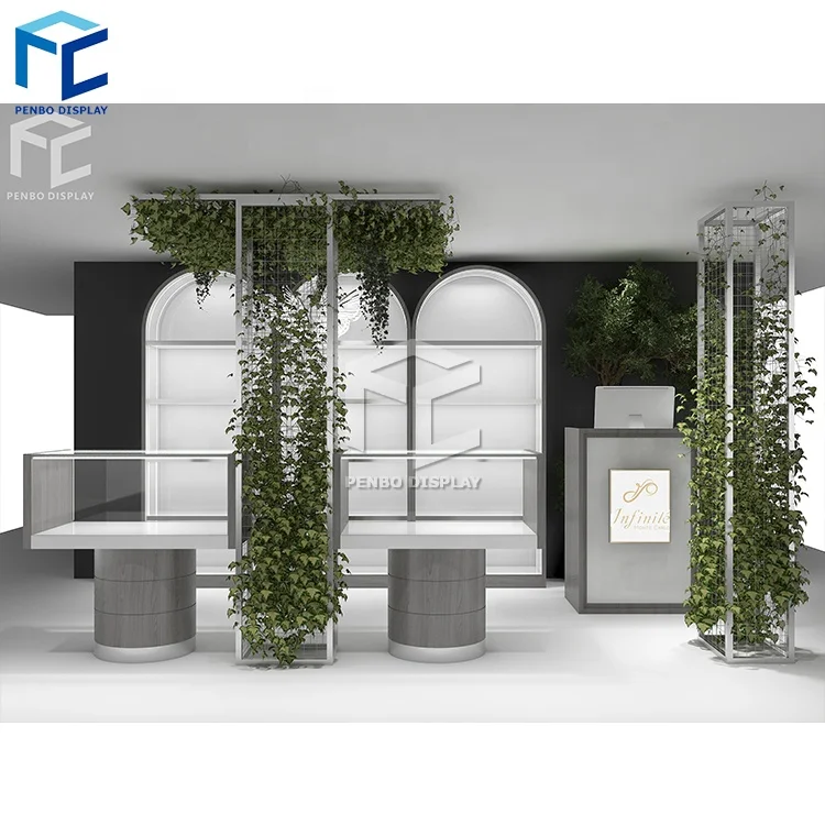 Custom Flower Shop Furniture Display Racks - Eco-friendly