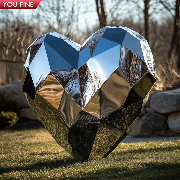 Modern Statue Stainless Steel Love Heart Sculpture| Alibaba.com