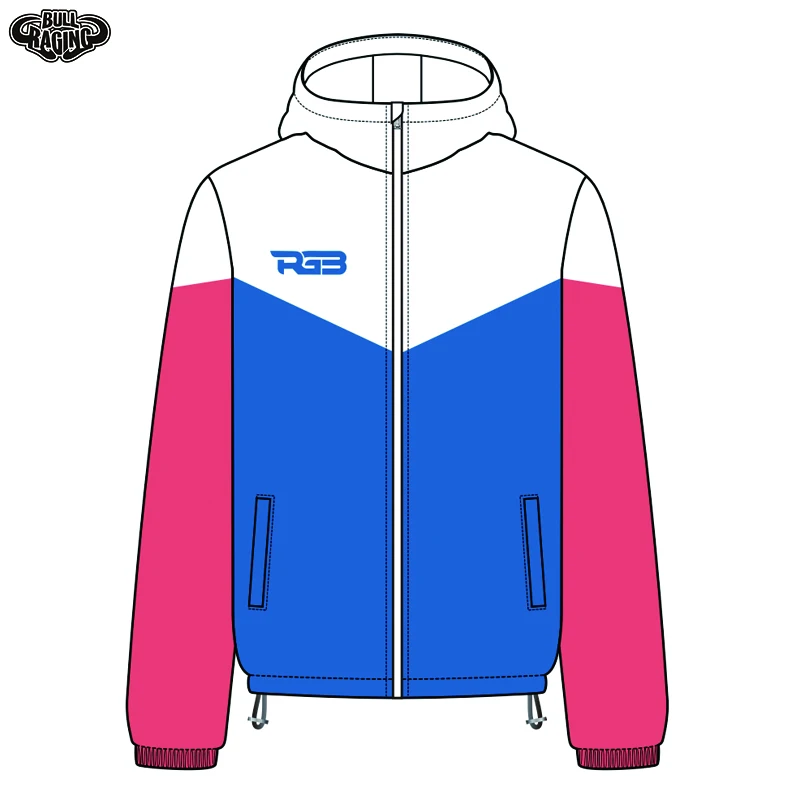 Sublimation Outdoor Windbreaker Jacket Custom Personal Design Casual ...