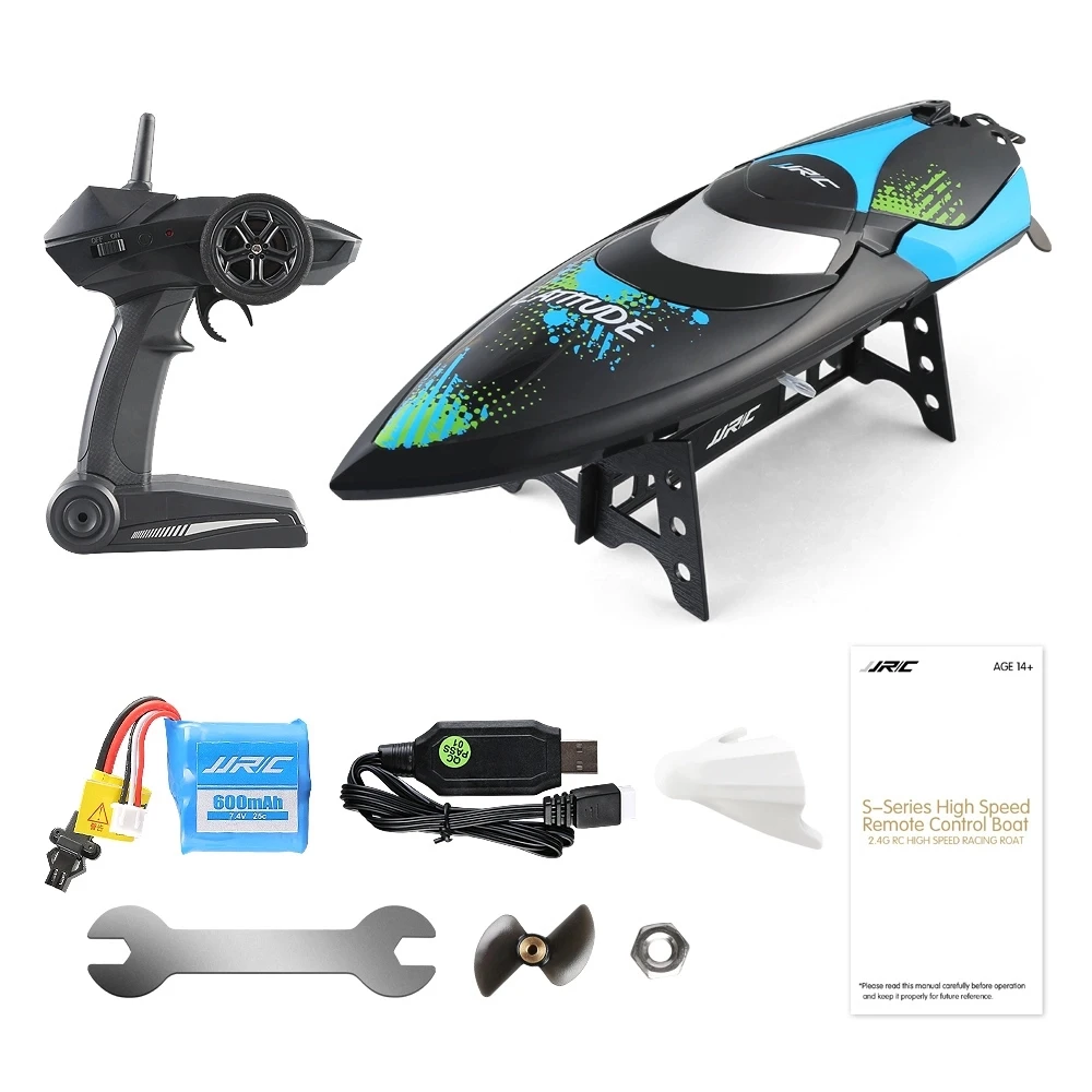 JJRC S3 RC Boat - Mini Speedboat for Kids & Adults