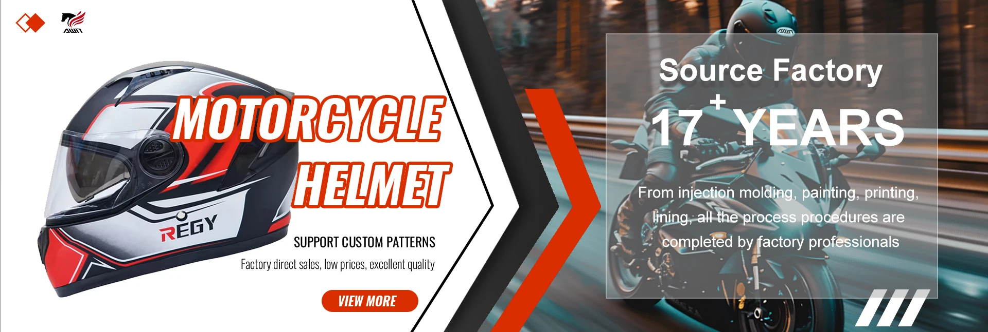 Good Quality Thai Style Unisex Abs Motorbike Adult Half Face Motocross ...