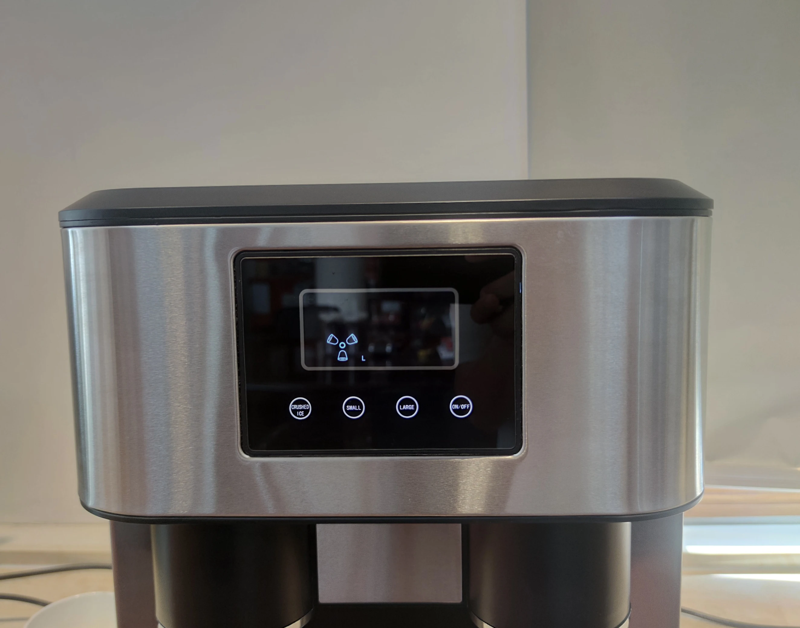 Ice Cube Maker Automatic 18kg Small Countertop Crusher Pellet Nugget ...