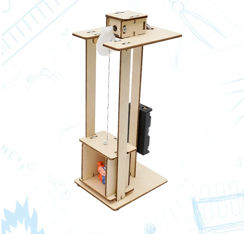 DIY Electric Elevator Lift Toys - Educational Fun for Kids