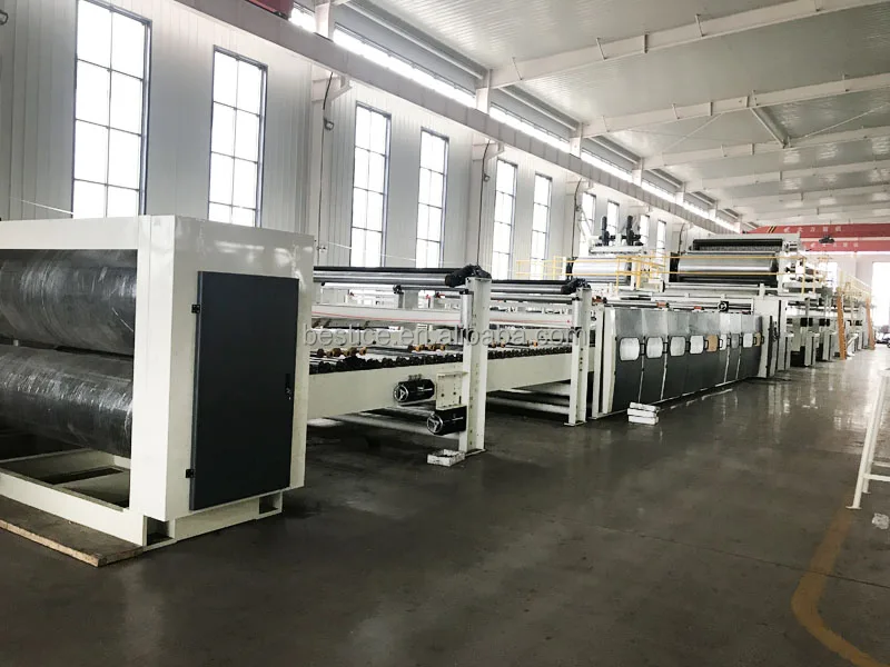 2500mm 5 Ply Corrugated Sheet Line - Efficient Carton Production