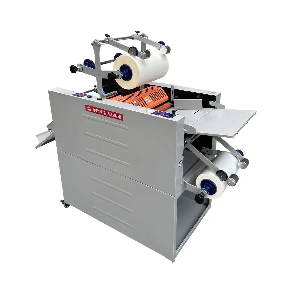 Sysform Pneumatic Laminating Machine Neo-390E Auto Feed Friction&Auto Cut with Olverlap ...