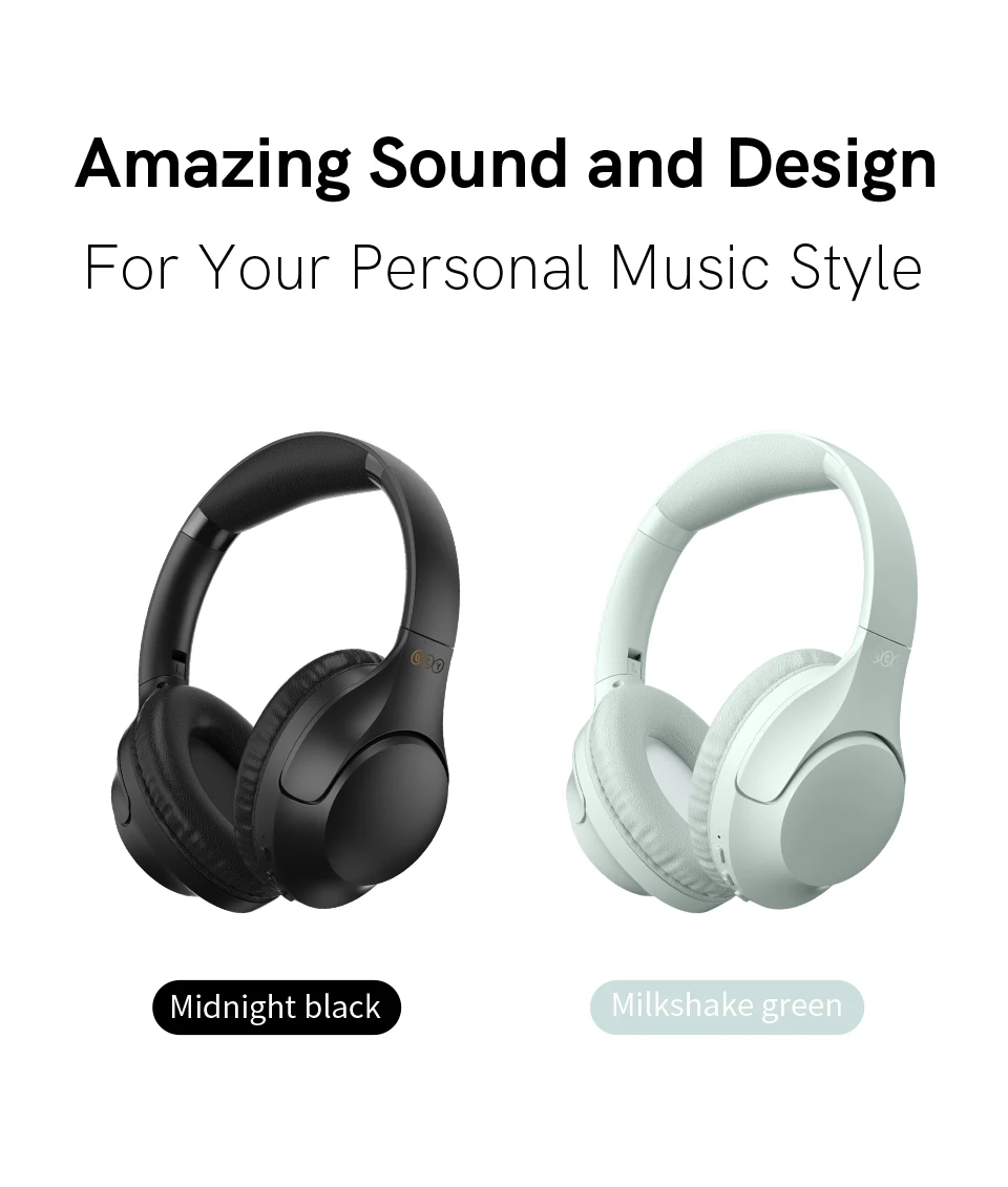 New Qcy H2 Wireless Headphone Bt 5.3 Earphone Bass Hifi Stereo Headset ...