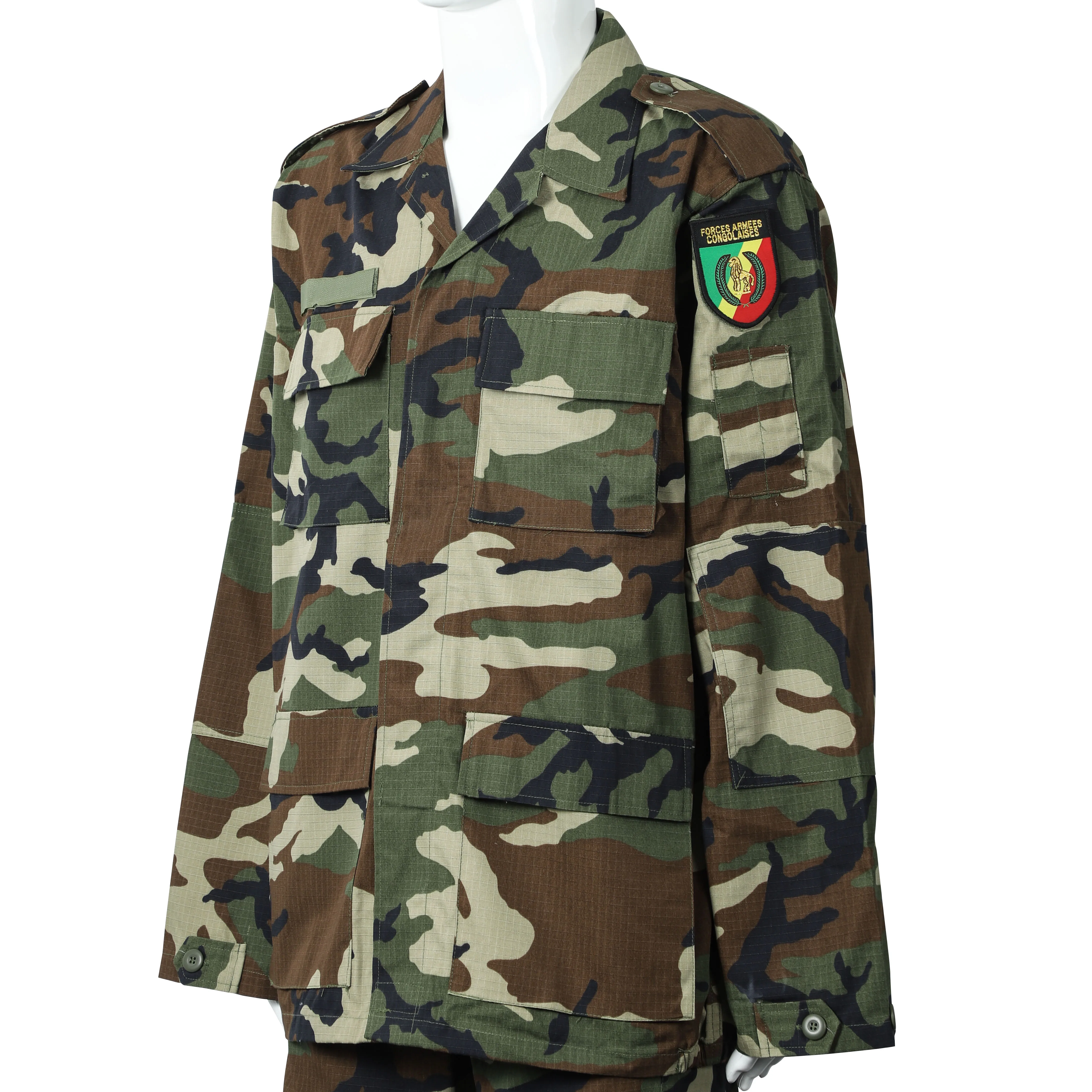 Cameroon Army Uniform - Camouflage Tactical Combat Gear