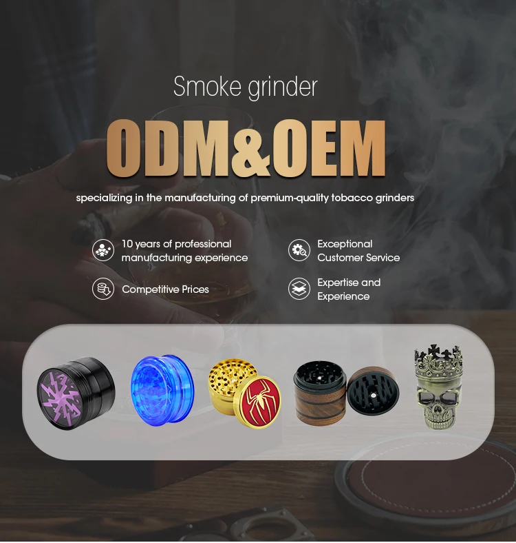 Smart Smoking Machine Grinder Lighters & Accessories