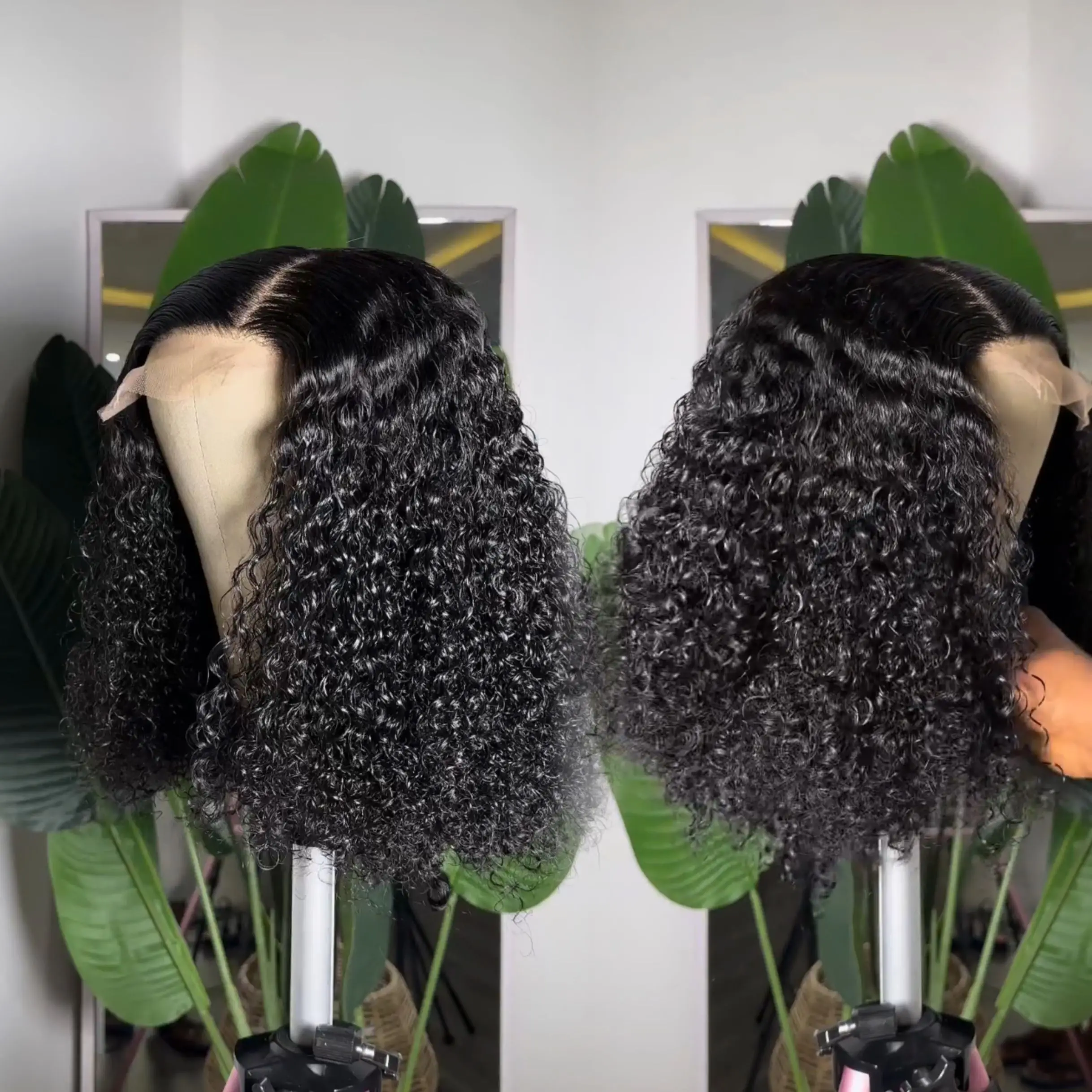 Wholesale Peruvian Short Bob Glueless Wigs for Black Women