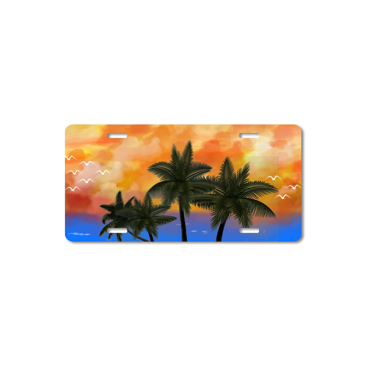 Ls-clp001 Sublimation Aluminum License Plate Sublimation Metal Car ...