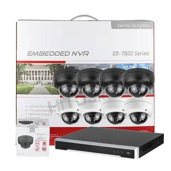 Hik 8ch 16 24 32 Channels Poe Nvr 4mp 8mp 4k 2 Way Audio Face Detection ...