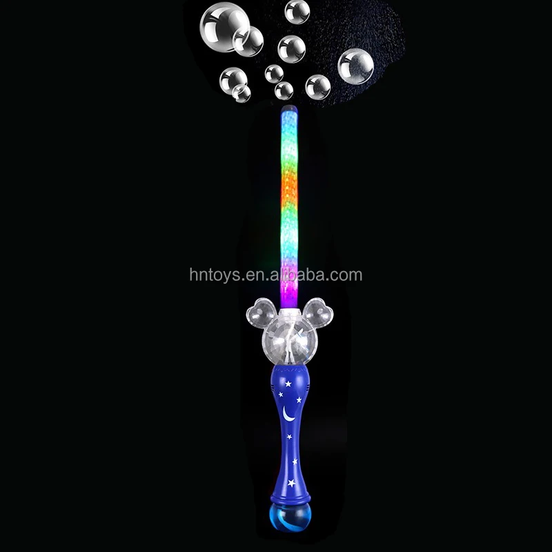 Customized Halloween Part Toys Electric Led Flashing Light Bubble Magic ...