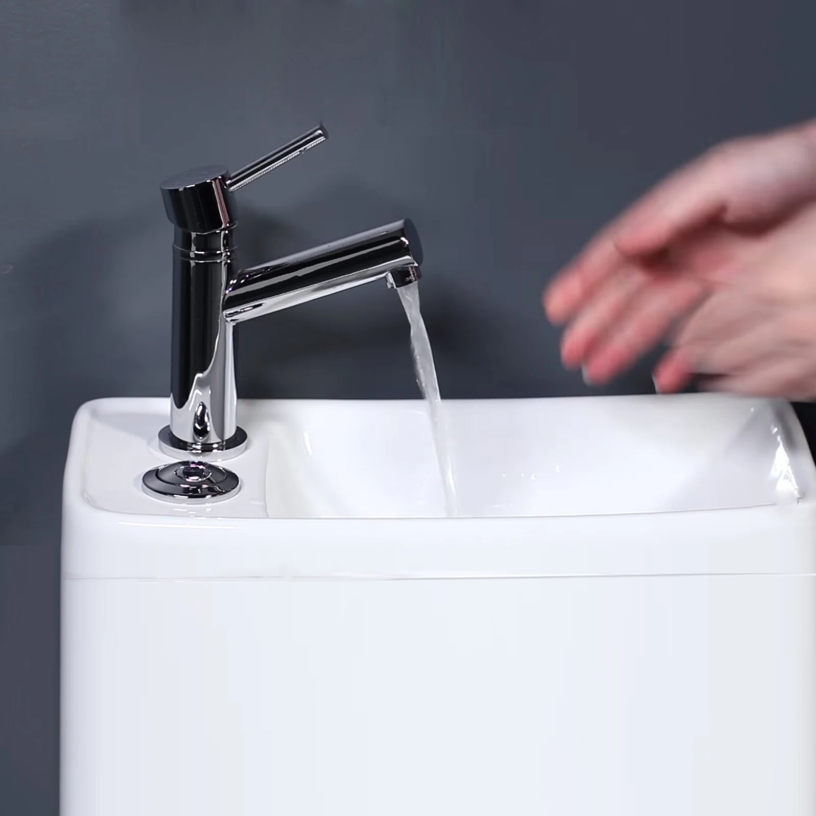 Portable Toilet Tap Into Wc Hand Bidet In Toilet Water Closet Basin In ...