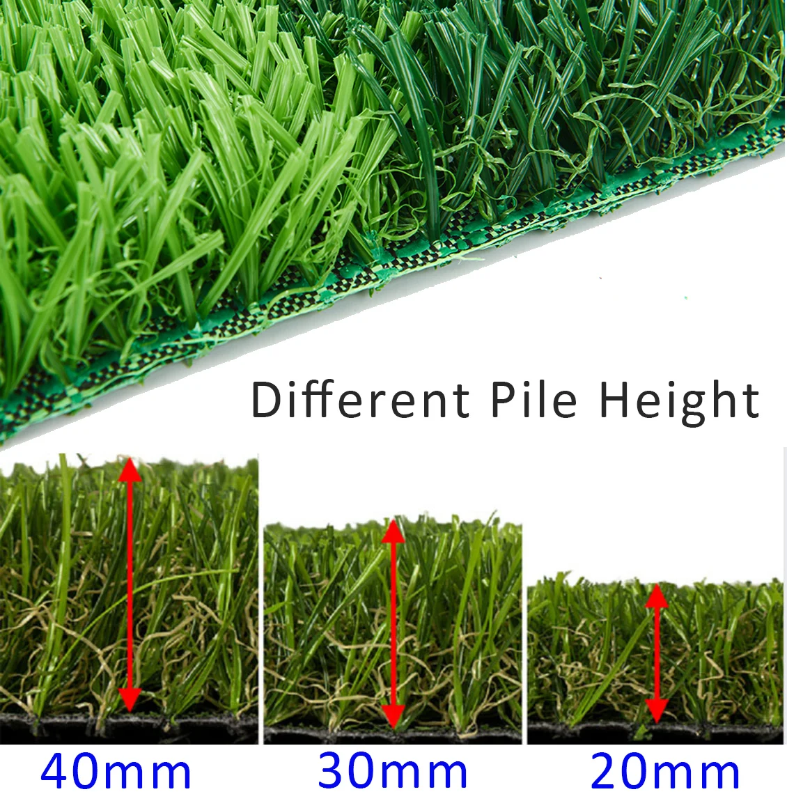 Green Artificial Lawn Carpet Floor Plastic Turf Synthetic Grass - Buy ...