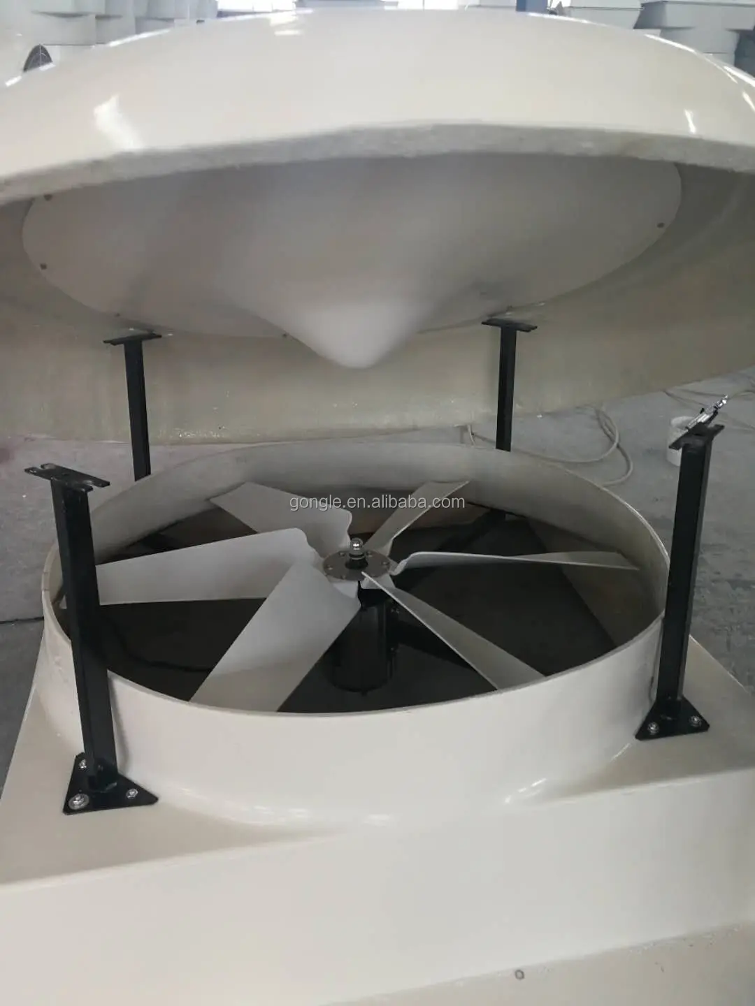 Large Size Roof Mounted Industrial Exhaust Fan Roof Air Extractor - Buy ...