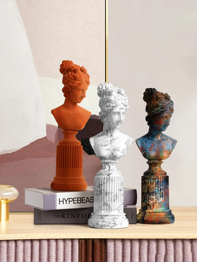 Venus Goddess Bust Creative Home Desk Decoration Resin Handicraft ...