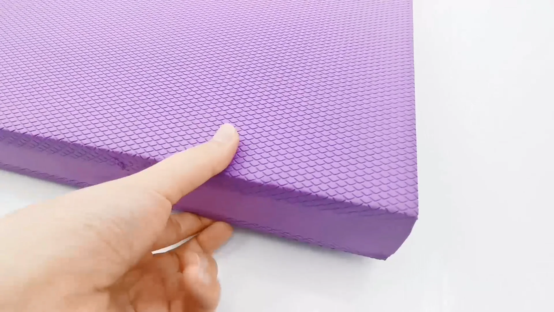 Gym Fitness Exercise Therapy Foam Square Yoga Foam Cushion Balance Pad ...