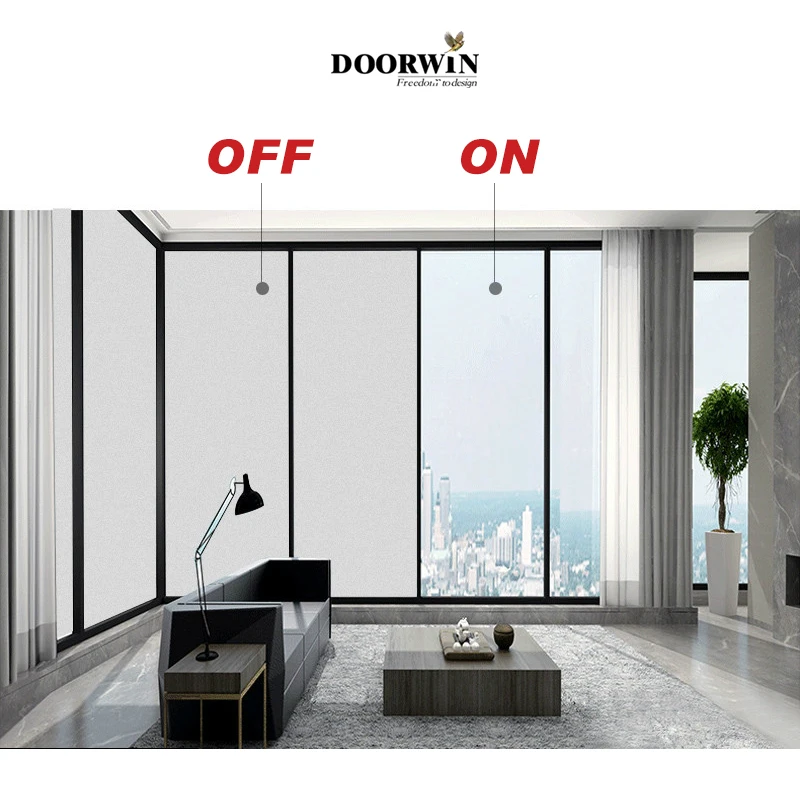Doorwin Electric Privacy Tilt And Turn Window Dimmable Tint Smart Film ...