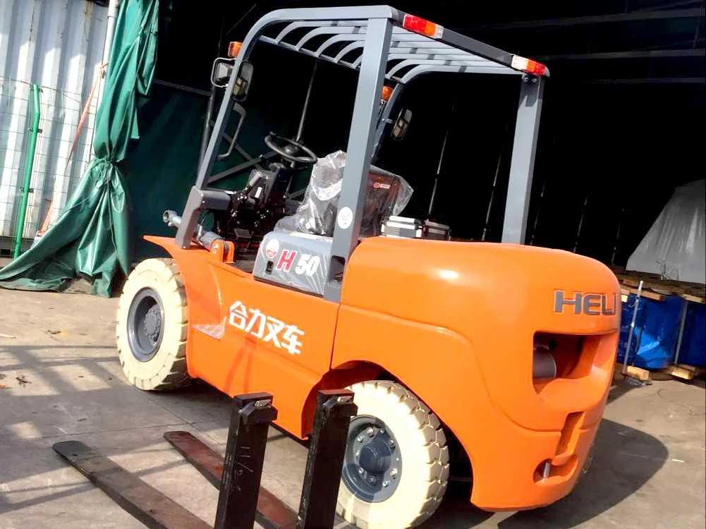 20ft Forklift 40ft Container Fork Lift Cpcd50 Capacity 5 Ton Forklift ...