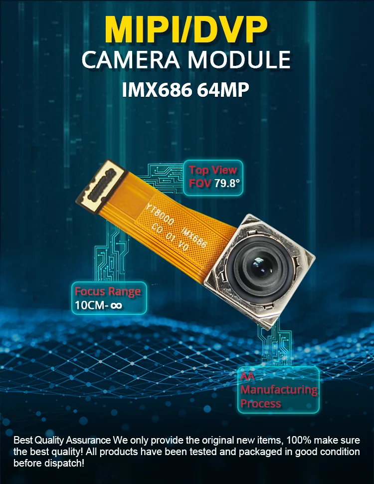 高分辨率cmos Mipi相机模块108mp 48mp Imx586 64mp Imx686传感器相机模块 - Buy 108mp 48mp Imx586 64mp Imx686传感器 ...