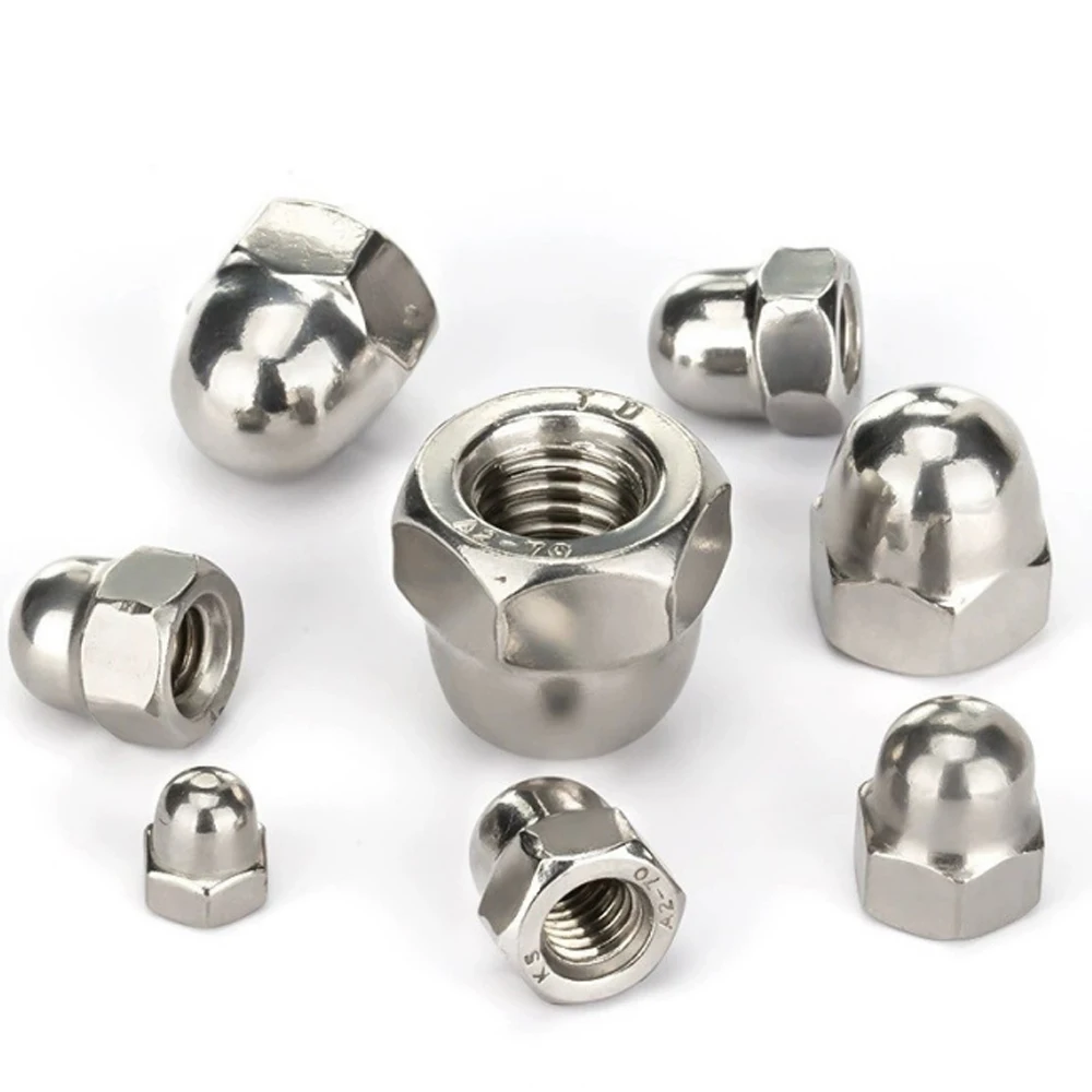 Din1587 Stainless Steel 316 Hexagon Nut Domed Cap Nuts - Buy High ...