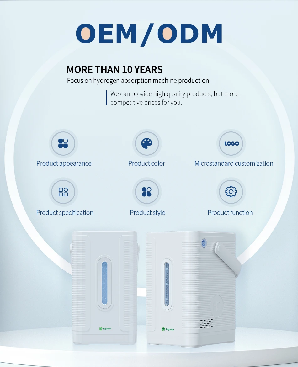 Suyzeko New Materials Hydrogen Oxygen Generator Hydrogen Water Maker ...