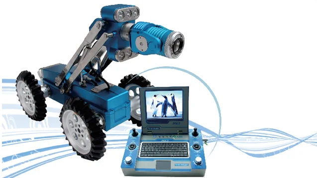 Crawler Robot Camera Cctv Pipe Inspection Video Aircraft Maintenance ...