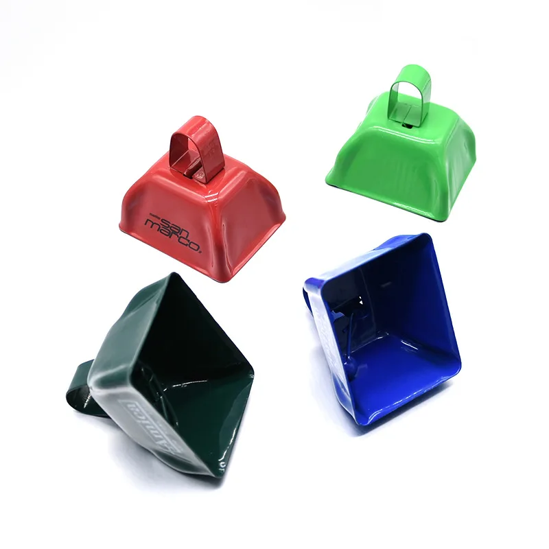 Wholesale Cheap Custom Logo Colorful School Spirit Cowbell