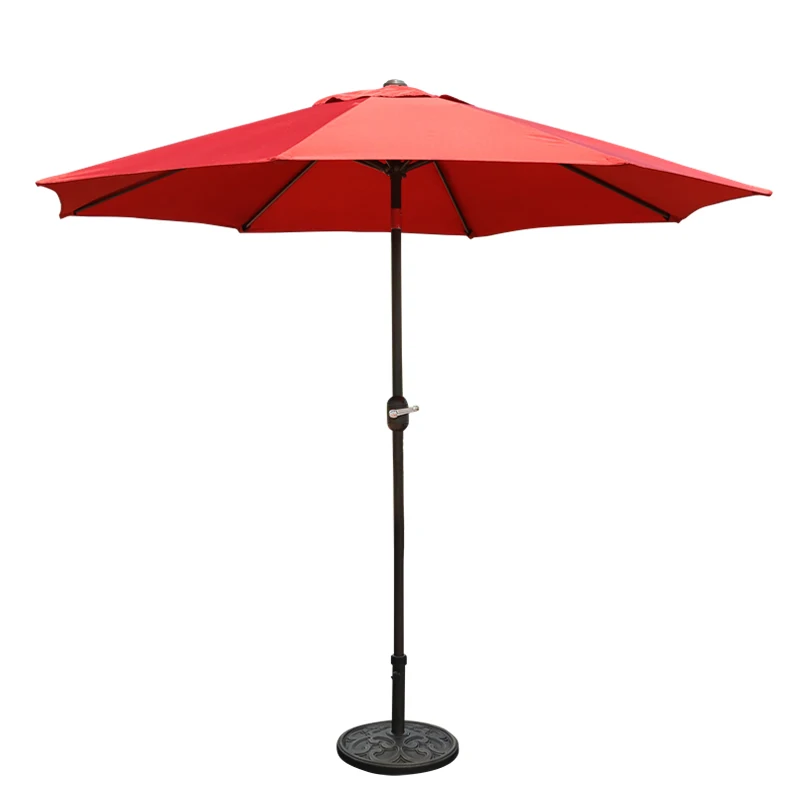Centre Pole Patio Umbrella Luxury Garden Beach Outdoor Umbrellas Cafe ...