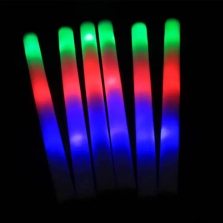 Colorful Led Stick Light Party Fluorescence Glow Sticks Foam For ...