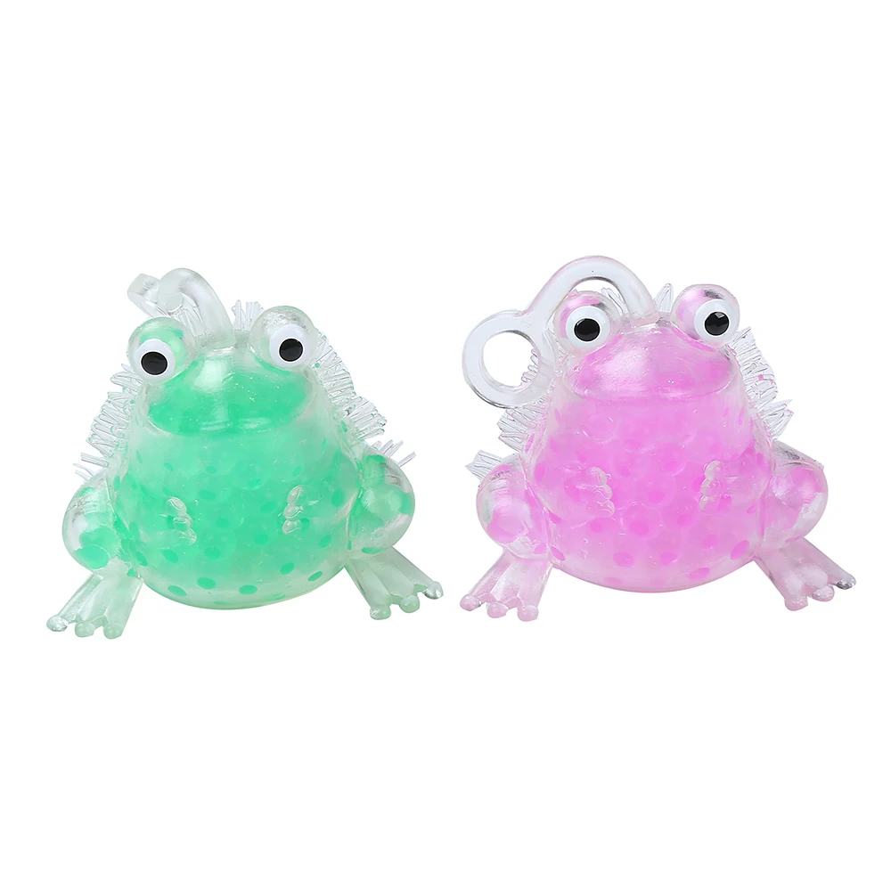 Wholesale Animal Tpr Vent Frog Squeeze Toy Jelly Beads Sticky Anti ...