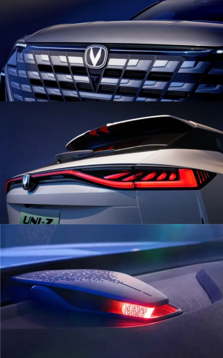 2024 Changan Uni-z Idd Plug-in Hybrid Suv Electric Awd Compact Chang An Lbv15w24-z Uni-z V5 Car ...