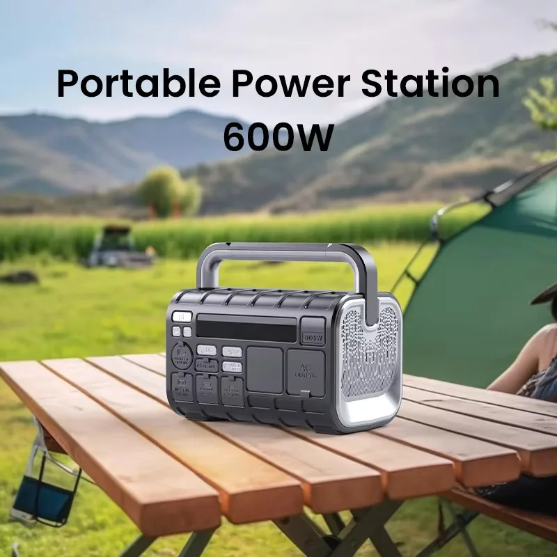 VoltEra 600W Portable Power 655.36Wh 1.5h Charge - 100W PD Solar/Car ...