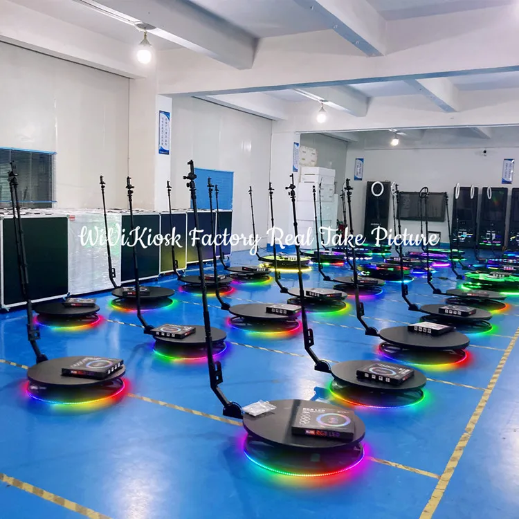 360 Photo Booth Metal Platform Photo Booth 360 With Mobile Phone Pad ...