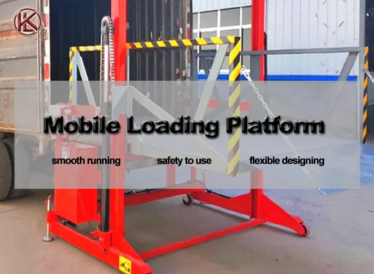 Electric Lifter Dock Ramp Loading Platform Vertical Lift Work Platform ...