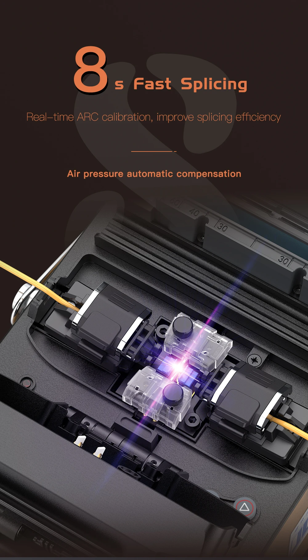 全新吉隆光学接合器KL-520 3.5英寸彩色屏幕迷你芯芯FTTx熔接机| Alibaba.com