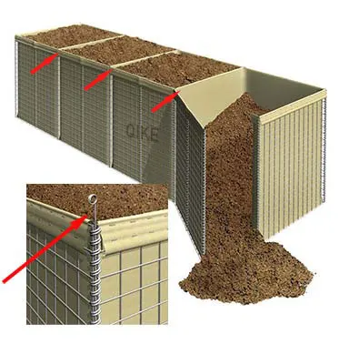 UV Resistant Sand Container Flood Barrier Defense Barrier