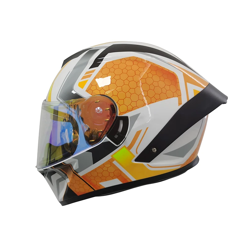 Two Visor Helmet For Full Face With E11 Ece22.06 And Dot - Buy Double ...