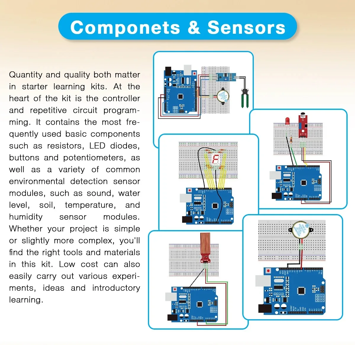 Basic Starter Kit for R3 DIY Kit for School Kids Education Programming ...